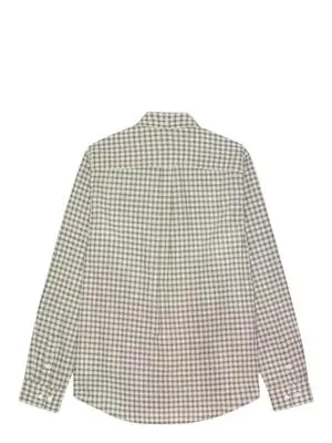 LES DEUX Check-pattern Button-down Shirt