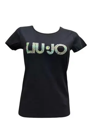 Liu Jo T-shirt With Logo - Black