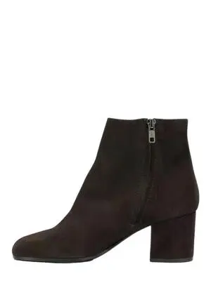 VIA ROMA 15 Suede Ankle Boots