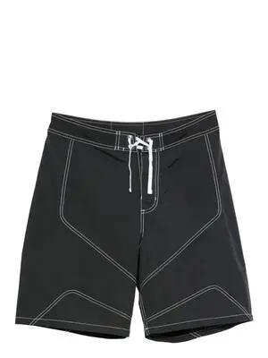StÜssy Contrast-stitch Shorts - Black