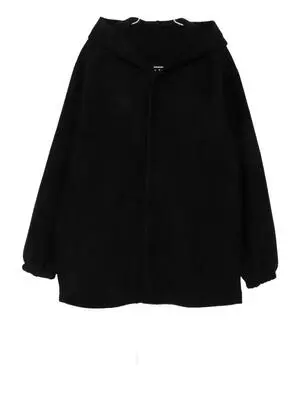 RICK OWENS Tour Hooded Single-breasted Coat