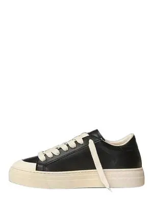 DEMNA Lace-up Leather Sneakers - Black