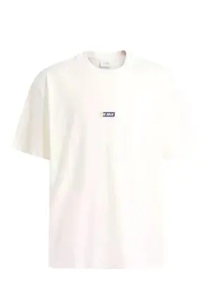 LES DEUX Chase Sport Logo-patch Cotton T-shirt - White