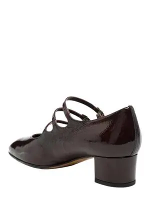 CAREL Kina Patent-leather Pumps - Red