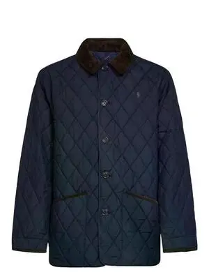 POLO RALPH LAUREN Diamond-quilted Corduroy-collar Jacket