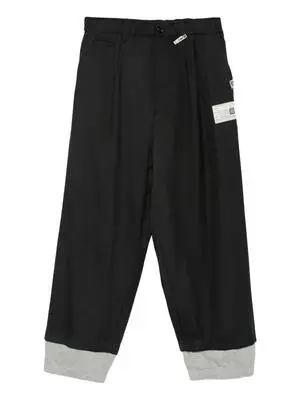 Mihara Yasuhiro Logo-patch Pocket Trousers - Black