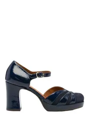 CHIE MIHARA Patent-finish Mary Jane Pumps