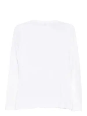 Liu Jo Logo-print Long-sleeve T-shirt - White