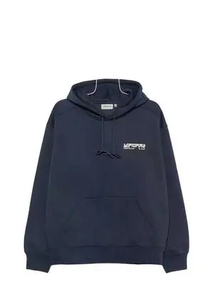 Carhartt Work In Progress Graphic-print Hoodie - Blue