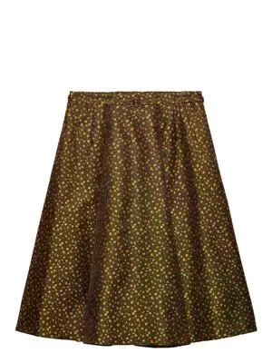 PRADA Jacquard Duchesse Skirt