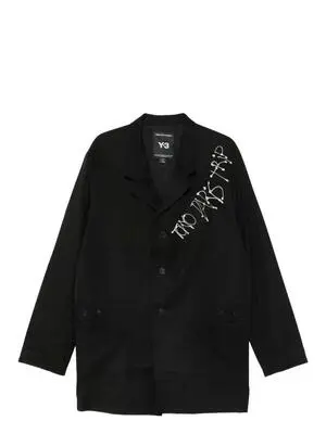 Y3 Y-3 Notched Lapel Blazer