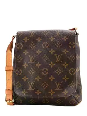 LOUIS VUITTON Monogram Canvas Musette Salsa Pm Shoulder Bag - Brown
