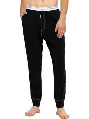 Dsquared2 Logo-waistband Trousers - Black
