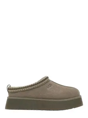 UGG Tazz Ii Embroidered-trim Slippers Grey