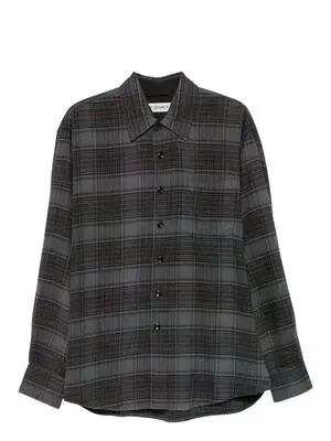 Our Legacy Above Checked Shirt - Grey