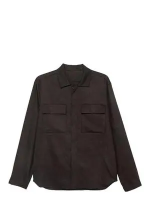 NINE:INTHE:MORNING Freud Flap-pocket Shirt Jacket - Brown