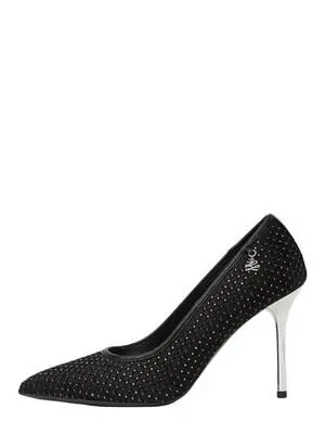 Karl Lagerfeld Sarabande Gemstone-embellished Pumps Black