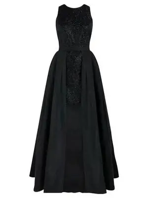 Karl Lagerfeld Transformable Sequin Dress - Black