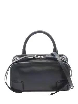 Loewe 2010-2026 Mini Leather Amazona 180 Satchel - Black