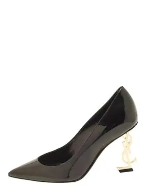 Saint Laurent Opyum Patent Leather Pumps - Black