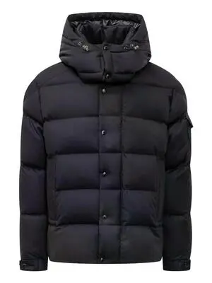 Moncler Maya 70 Hooded Puffer Jacket - Blue