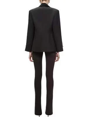 NISSA NISSA High-Rise Viscose-Blend Pants