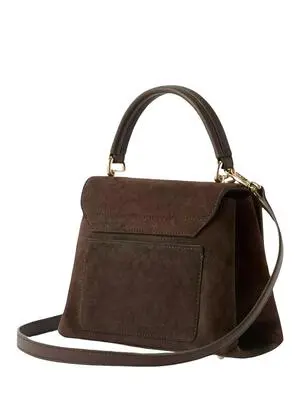 Furla 1927 Top Handle Mini Bag - Brown