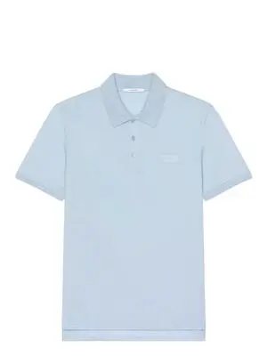 Givenchy Cotton Polo Shirt - Blue