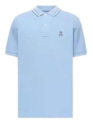 Psycho Bunny Rex Piqué Polo Shirt - Blue