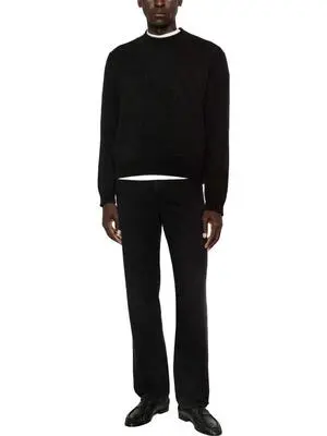 THE ROW Markhim Ribbed-knit Sweater - Grey