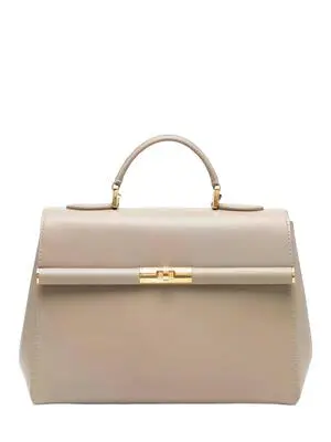 Dolce & Gabbana Marlene Leather Top-handle Tote Bag - Neutrals