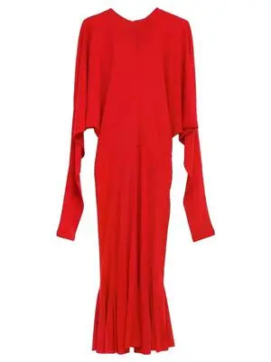 Jacquemus Mid-length Losange Dress - Red