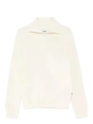 SEBAGO Ribbed-knit High-neck Sweater - Neutrals
