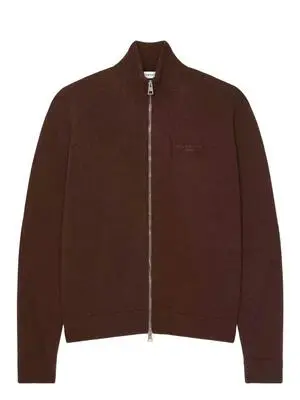Givenchy Couture Seam Zipped Cardigan - Brown