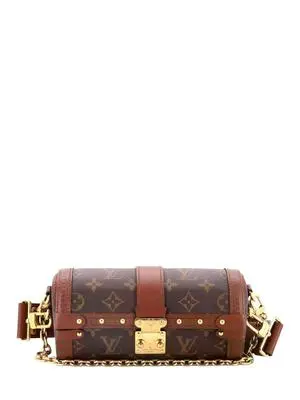LOUIS VUITTON Monogram Canvas Papillon Trunk Bag - Brown