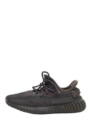ADIDAS X YEEZY Boost 350 V2 Knitted Low-top Sneakers - Black