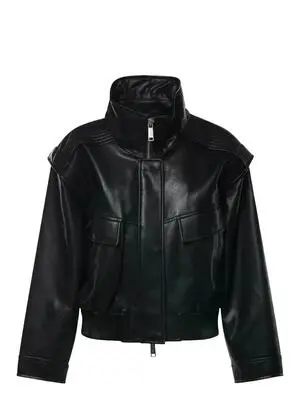 SELF-PORTRAIT Panelled High-neck Jacket
