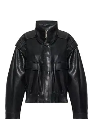 SELF-PORTRAIT Self-Portrait Panelled High-Neck Jacket