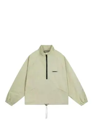 Fear Of God Half-zip Track Jacket Neutrals