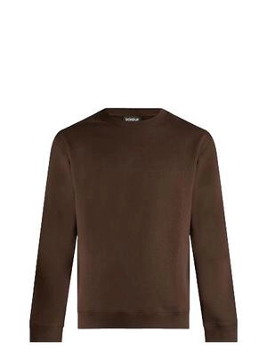 DONDUP Sweatshirt Dark Size Giza 45 Cotton - Brown