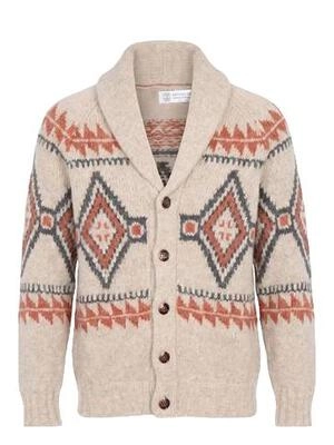 Brunello Cucinelli Cardigan Light Size Alpaca Wool, Polyamide, Wool, Cashmere, Silk - Grey