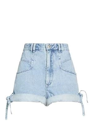 Isabel Marant Étoile Cotton Denim Shorts - Blue