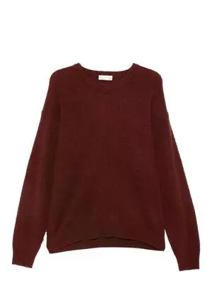 ROBERTO COLLINA Crew-neck Sweater - Red