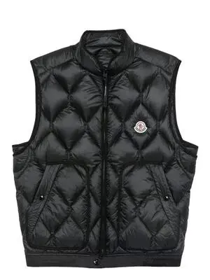 Moncler Erelia Quilted Gilet Jacket Black