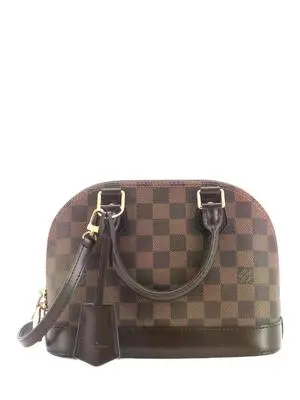 LOUIS VUITTON Alma Handbag Damier Bb Shoulder Bag - Brown