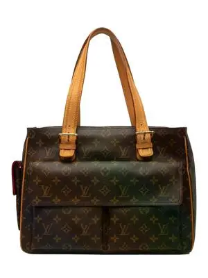LOUIS VUITTON Monogram Canvas Multipli Cite Tote Bag - Brown