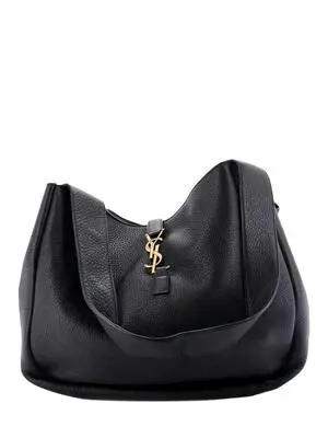 Saint Laurent Bea Leather Tote Bag - Black