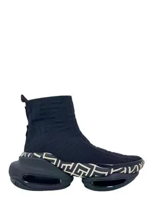 Balmain B-bold High-top Sneakers - Black
