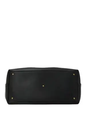 Valentino Garavani Vlogo Signature Stud-embellished Tote Bag - Black
