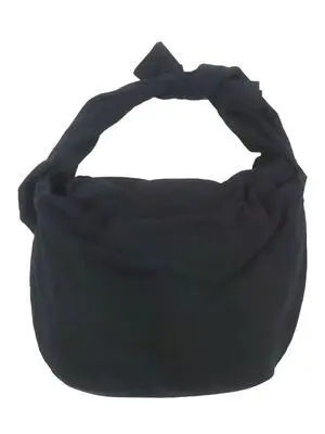 CELINE Celine Cotton Logo Sweat Knotted Shoulder Bag